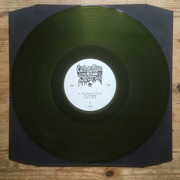 ERP061 Grotesque Infection - "Consumption of Human Feces" LP (Green ...