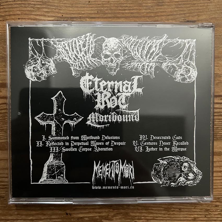 Eternal Rot - "Moribound" CD — Extremely Rotten Productions