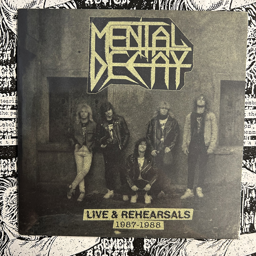 Mental Decay - "The Final Scar - Discography 1987-1988" LP + CD (Black ...
