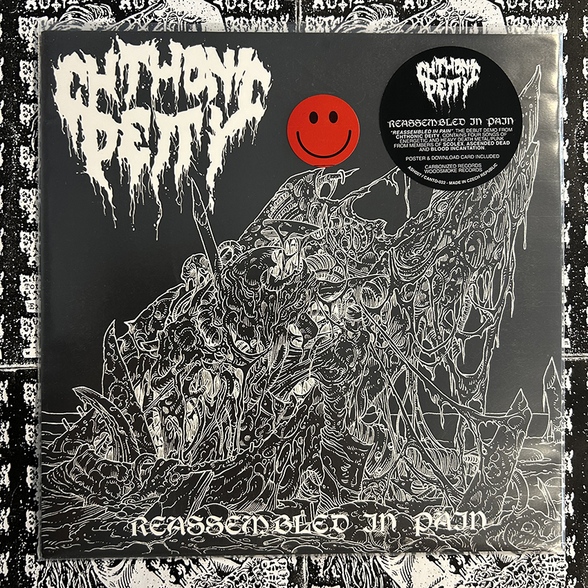 Chthonic Deity - "Reassembled in Pain" 7" EP (Red vinyl) — Extremely ...