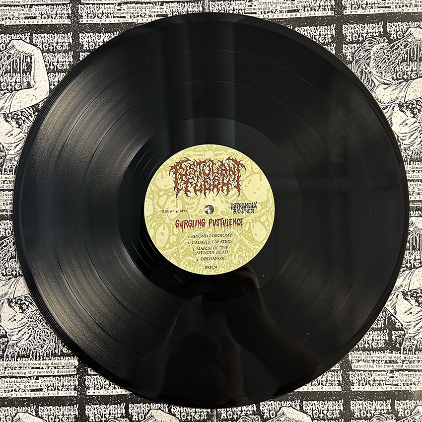 ERP134 Pustulant Flesh - “Gurgling Pustulence” MLP (Black vinyl ...