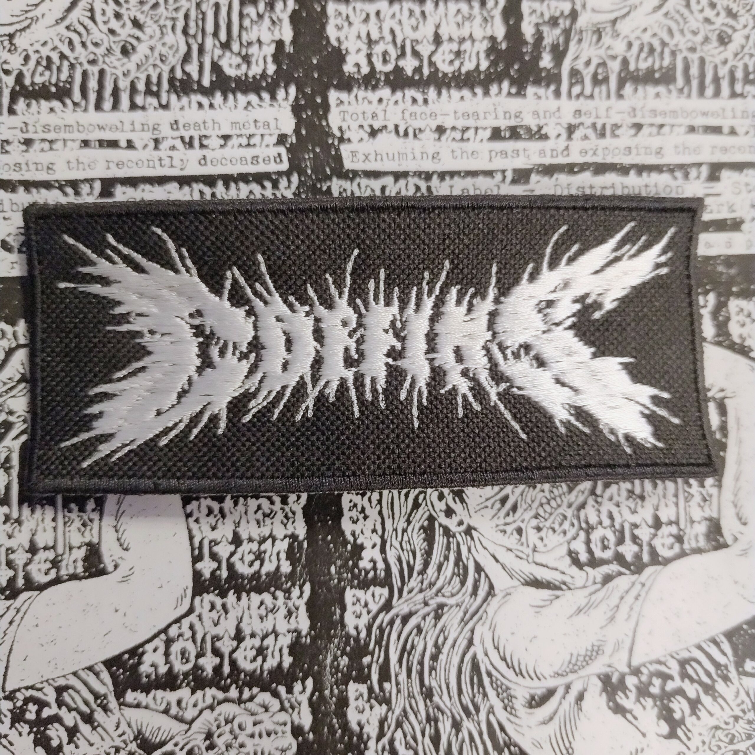Coffins - "Logo" Patch — Extremely Rotten Productions