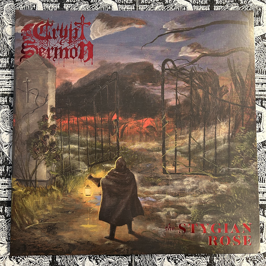 Crypt Sermon - "The Stygian Rose" LP (Black vinyl) — Extremely Rotten ...