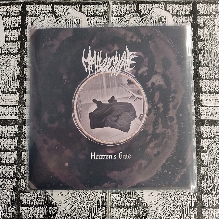 Hallucinate / Jade - "Heaven's Gate / The Hidden Crypt" 7" (White vinyl ...