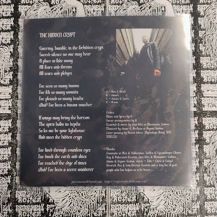 Hallucinate / Jade - "Heaven's Gate / The Hidden Crypt" 7" (White vinyl ...